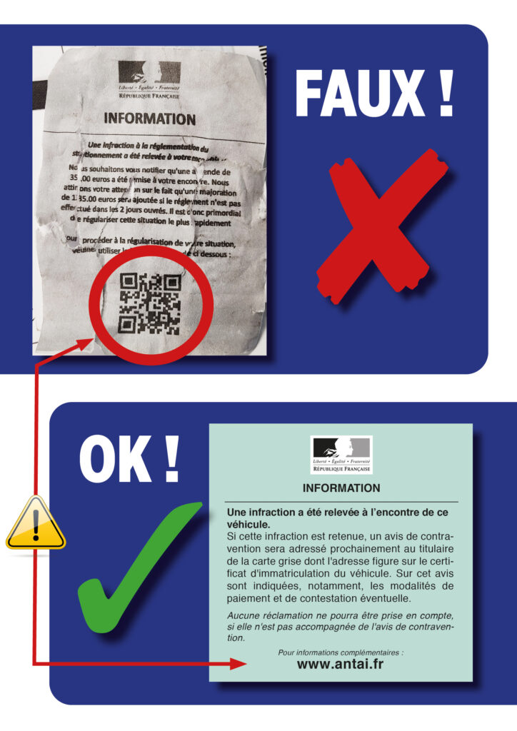 Faux avis de contravention : nos conseils pour vous protéger - Ville de ...
